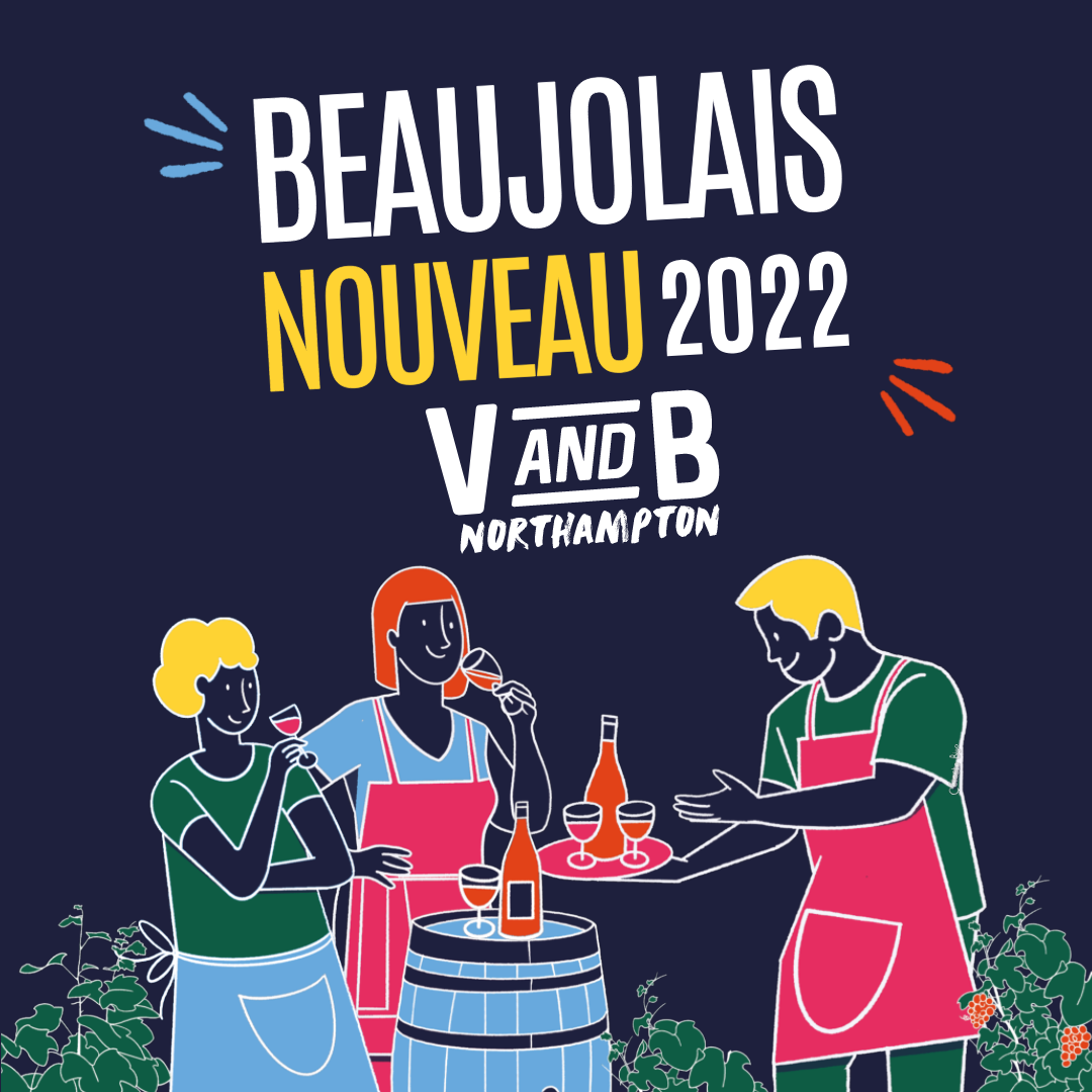 V&B Northampton. Wine, Beer, Spirits. Bar and Shop